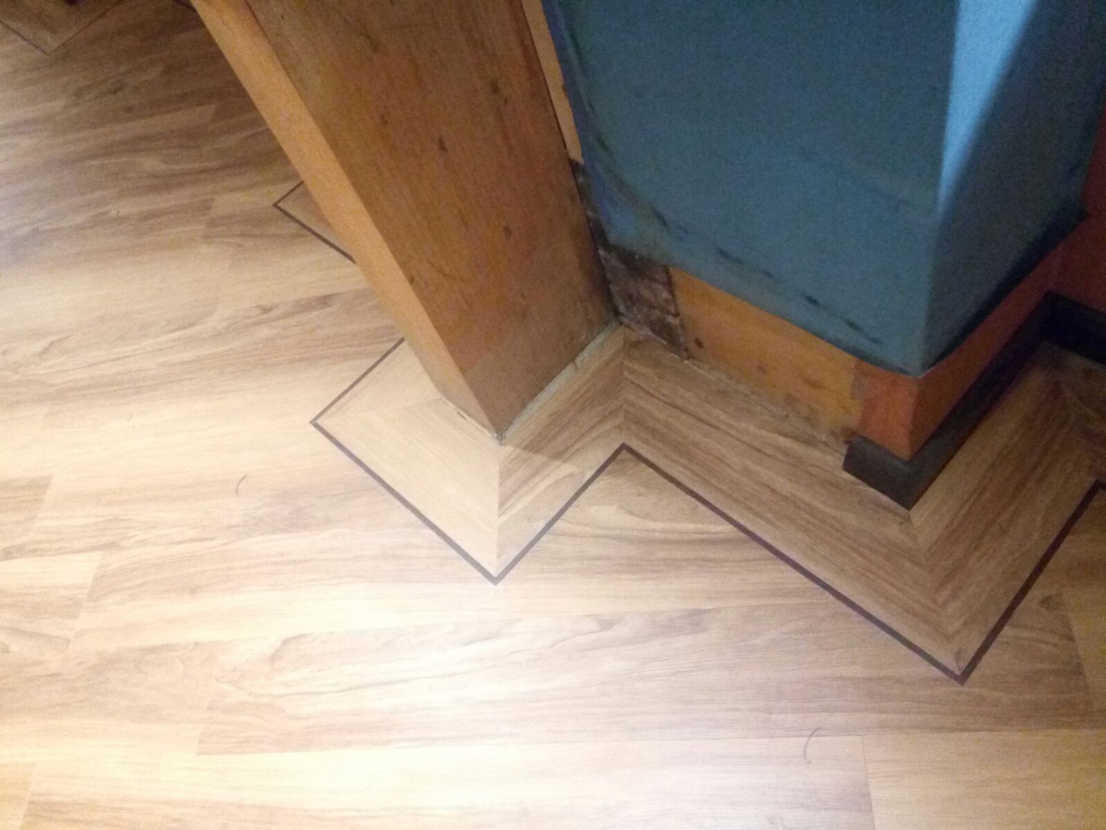 Karndean Flooring Borders Installation by Surefit Carpets Doncaster